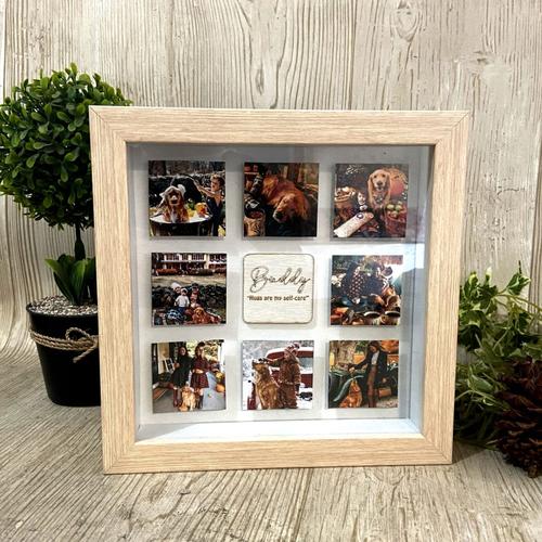 Jual Bingkai Custom 20x20Cm -Pigura Custom Nama -Personal Gift - Kota ...