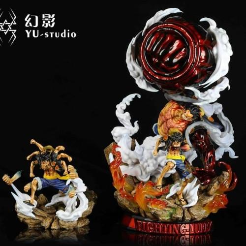 Jual Statue Resin Action Figure One Piece Luffy Gear 4 by Yu Studio ...