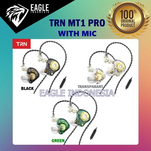 Jual TRN MT1 PRO HiFI 1 DD - Dynamic In-ear Earphone Bass Sport WITH ...