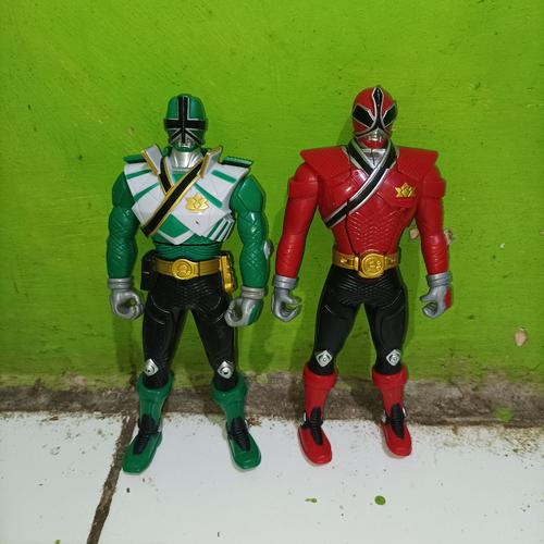 Jual Power Ranger Samurai Merah Dan Biru Set - Kab. Bantul - Toysnoksid ...