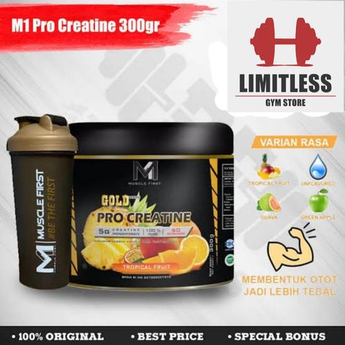 Jual M1 MUSCLE FIRST Musclefirst PRO Creatine 60 serv servings serving ...