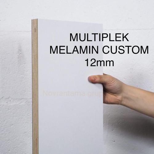 Jual Multiplek Melamin Putih 12mm Custom Harga /cm2. Custom Plywood ...