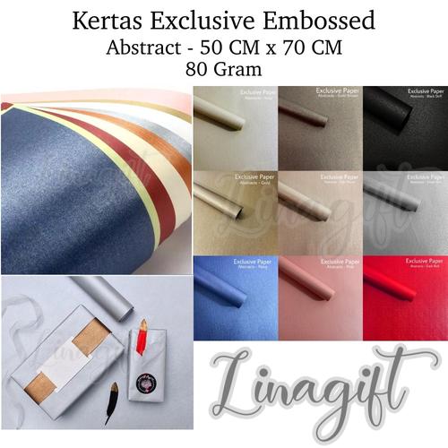 Jual KERTAS EXCLUSIVE EMBOSSED ABSTRACT 80 Gram -GIFT WRAPPING PEARL ...