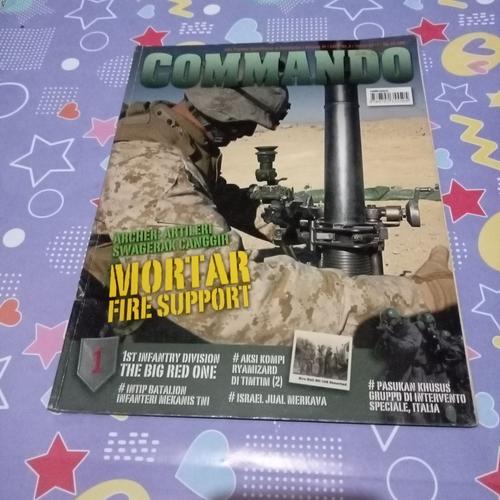 Jual Majalah COMMANDO - MORTAR FIRE SUPPORT - Kab. Bogor - Aidahbookstore | Tokopedia