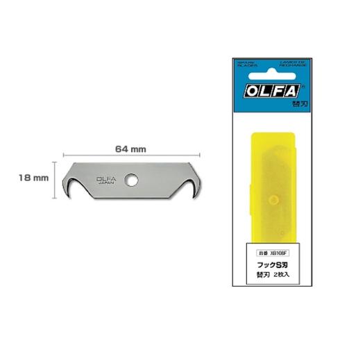 Jual Olfa XB108F Blade For SK 3 & 4 Safety Cutter Hook S Blade Type Replace - Kab. Bekasi ...