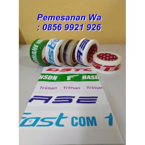 Jual Lakban Printing/Lakban custom/Lakban warna Uk.48mmx80m ( 1000 Pcs ...