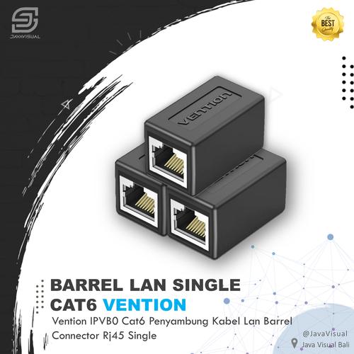 Jual Vention IPVB0 cat6 Penyambung kabel lan barrel connector rj45 ...