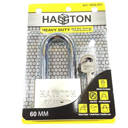 Jual HASTON Heavy Duty Padlock 60MM / Gembok 60MM Panjang - Kota Batam ...