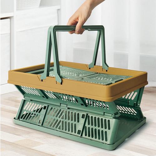 Jual Keranjang Belanja portable / Laundry Model Lipat Untuk Piknik ...