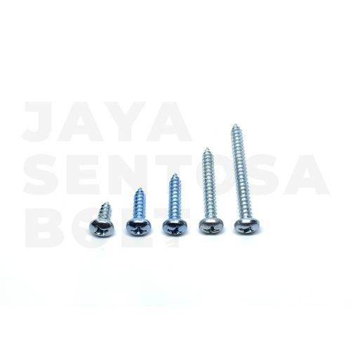 Jual Skrup / Sekrup PAB #12x1-1/2" 4 cm Tapping Screw - Pan Head ...
