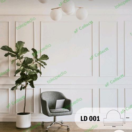 Jual List Dinding Kayu Profil Lis Wall Moulding Wall Panel 3d Tembok ...