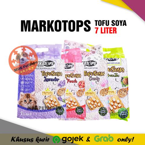 Jual Markotops TofuSoya 7 Liter | pasir kucing cat tofu soya kitcat 7l ...
