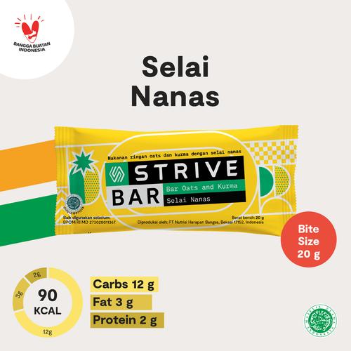Jual STRIVE Bite Size Energy Bar rasa Nastar - 20 gr x 5pcs - Kota ...