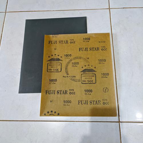 Jual Amplas Lembaran Grit #1000 CC / Amplas Duco / Kertas Gosok No ...
