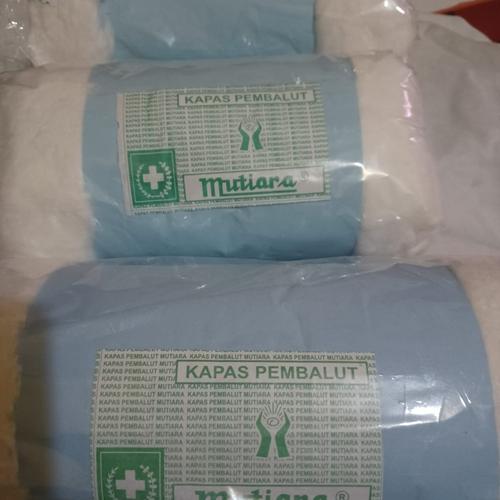 Jual kapas pembalut 500gr/kapas lembut putih bersih/kapas gulung 500gr ...