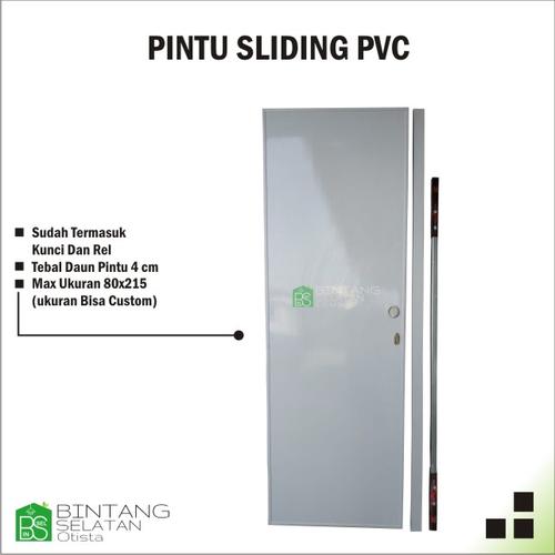 Jual PINTU PVC SLIDING/CUSTOM KOMPLIT KUNCI DAN REL - Kota Bandung ...