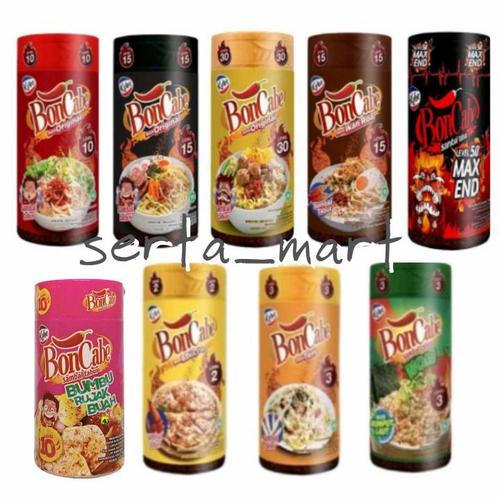 Jual Bon Cabe Botol - BonCabe Cabe Bubuk Max End / Nori / Teri / Rujak ...