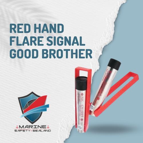 Jual Red Hand Flare Signal Good Brother Safety Kapal READY STOCK BATAM ...
