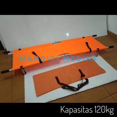 Jual Tandu Lipat 2 Folding Stretcher Aluminium Roda + Tas - Jakarta ...