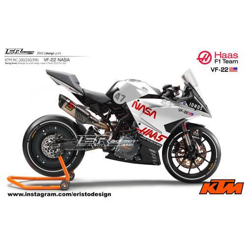 Jual decal sticker KTM RC 200/250/390 HAASnasa fullbody - Kota Malang ...