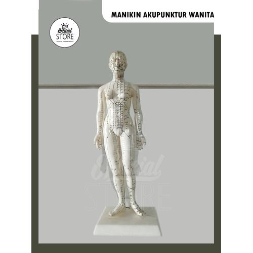 Jual Patung Manikin Titik Akupunktur / Akupuntur Model Female - Wanita ...