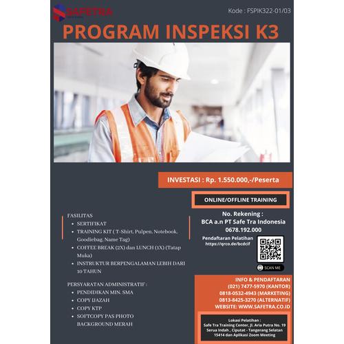 Jual Program Inspeksi K3 - Kota Tangerang Selatan - SAFETRA | Tokopedia