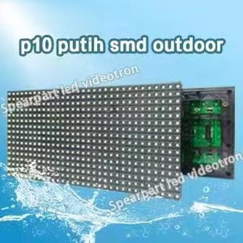Jual Led module running text p10 putih white outdoor smd - Jakarta ...