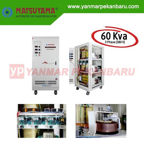 Jual Stabilizer / Stavol 60 KVA (48000 Watt) 3 Phase AVR 60 GT MATSUYAMA - AVR 60 GT/KD - Kota ...