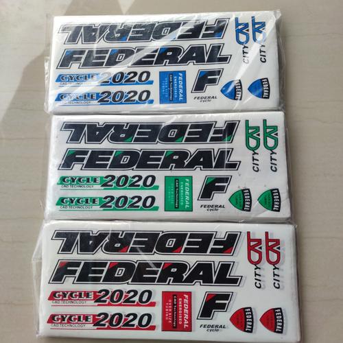 Jual stiker sepeda mtb federal harga per lembar - Hijau - Kab. Bogor ...
