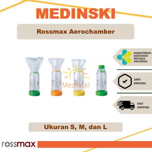 Jual Rossmax Aerospacer Aerochamber AS175 Corong Asma Aero Spacer ...
