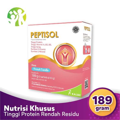 Promo Peptisol 185 gram - Nutrisi Tinggi Protein - Coklat - Jakarta ...