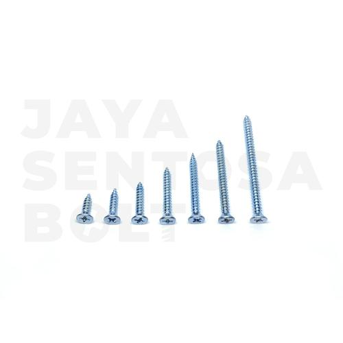 Jual Skrup / Sekrup FAB #6x2" 5 cm Tapping Screw - Flat Head Phillips ...