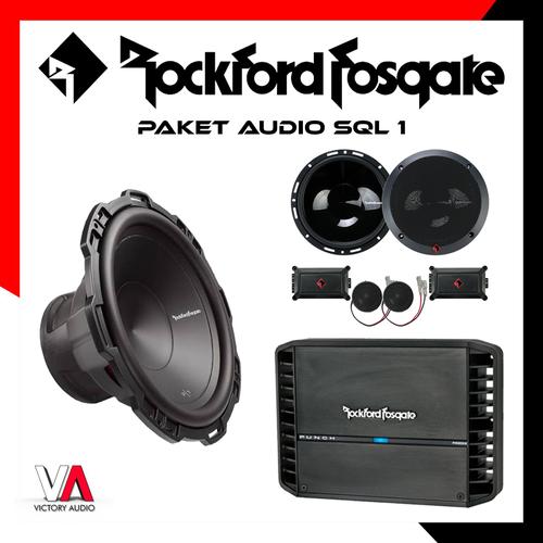 Jual Paket Audio Mobil Full Set Sound System ROCKFORD FOSGATE SQL 1 ...