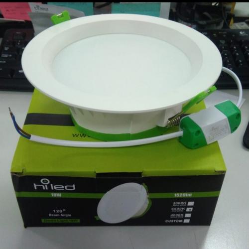 Jual HILED lampu Downlight Green Panel Led 18w 18 watt 6200k 3000k ...
