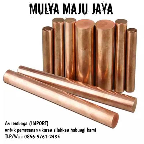 Jual As tembaga grounding rod 75mm x 500mm tembaga batangan murni ...