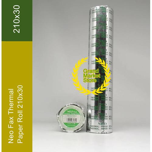 Jual Neo Fax Thermal Paper Roll Kertas Termal Ukuran 210x30 ...
