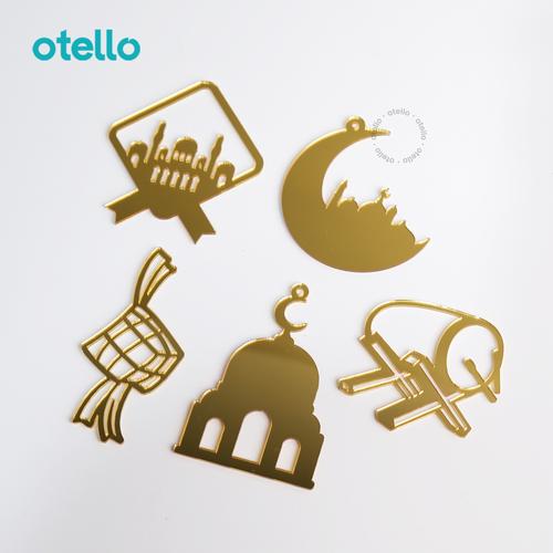 Jual Ornament Gantungan Simbol Lebaran Idul Fitri Hiasan Parsel Parcel ...