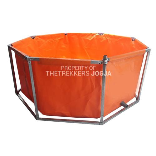 Jual Tangki Air Lipat - Portable Tank Okta 11.000 Liter - PVC 1.100 ...
