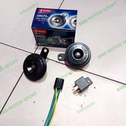 Jual klakson denso disc+relay+soket/klakson denso disc suara mobil ...