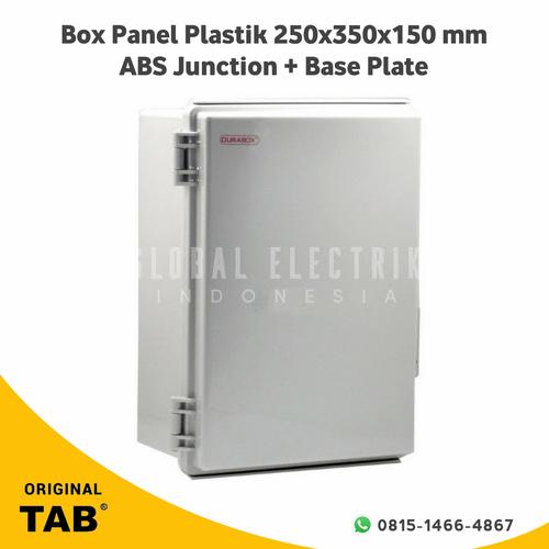 Jual Box Panel Plastik 250x350x150 mm ABS Junction + Base Plate ...