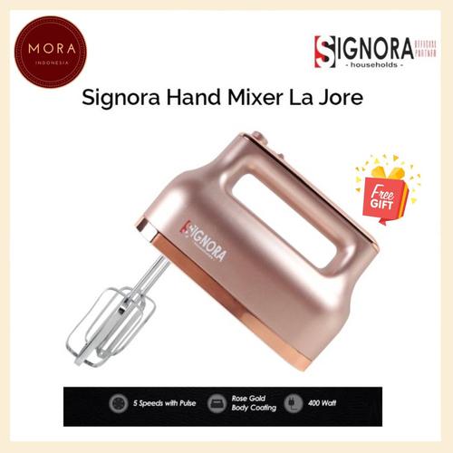 Jual Signora Hand Mixer La Jore| mixer digital kue listrik tangan ...