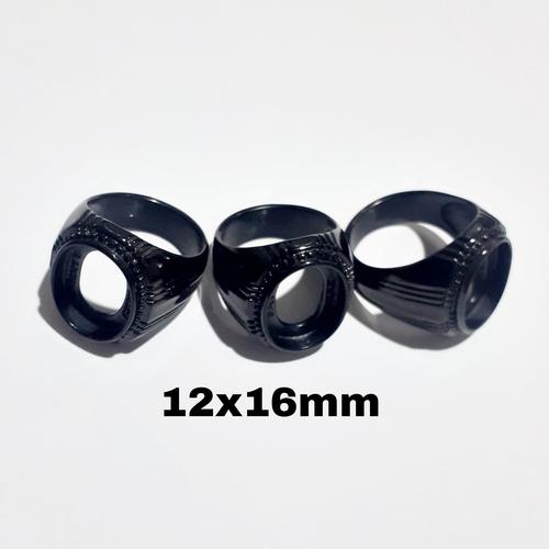 Jual Cincin Ring Emban Titanium Hitam Tanam - 9 - Jakarta Timur ...