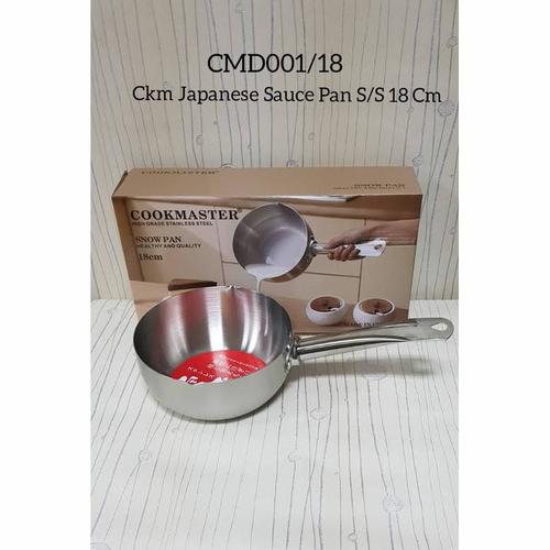 Jual Sauce Pan 18 Cm Stainless Steel COOKMASTER Snow Pan Milk Panci ...