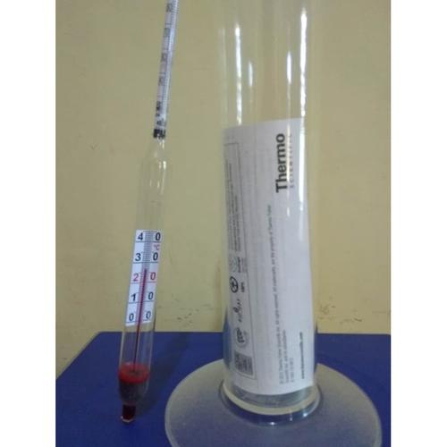 Jual Set Thermo-Hydrometer BBM Solar Plus Gelas Ukur PMP Vitlab 1000 ml ...