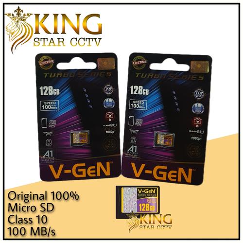 Jual Micro SD V-GEN 128GB,MicroSd Vigen/Memory Card Vgen 128GB ...