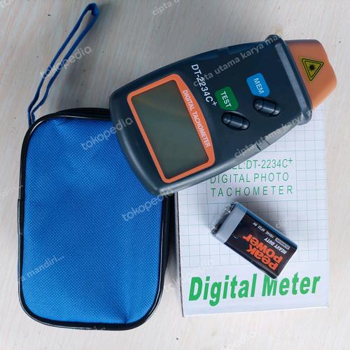 Jual Tachometer digital laser rpm alat ukur alat ukur kecepatan putaran ...