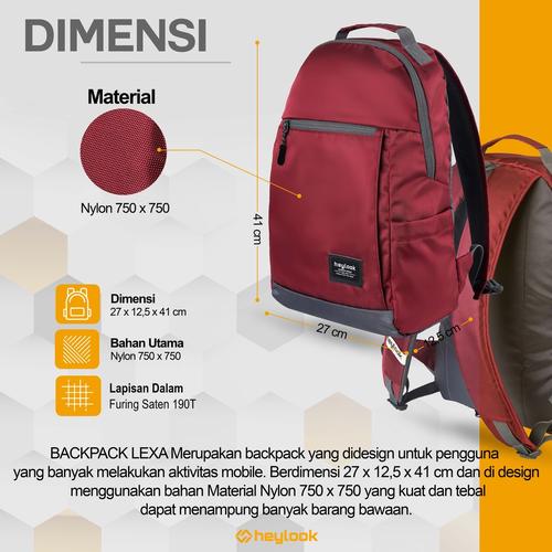 Jual Tas Ransel Pria Tas Punggung Backpack Sekolah Kuliah - Kota Tangerang - Saniamunj Store ...