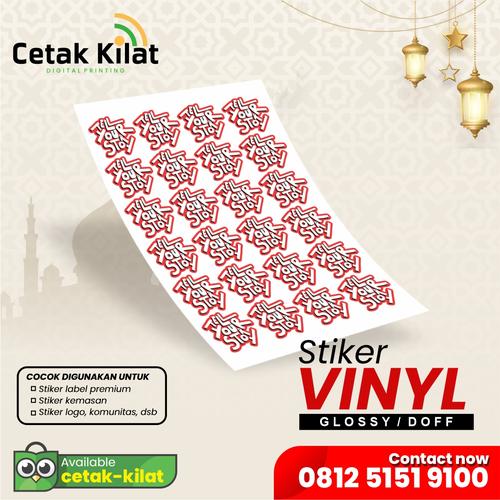Jual Stiker VINYL A3+ Glossy & Doff , CETAK STIKER VINYL - Glossy ...