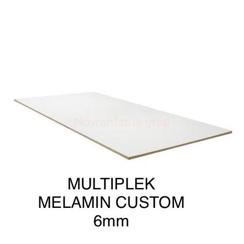 Jual Multiplek Melamin Putih 6mm Custom Harga /cm2. Custom Plywood 6mm ...