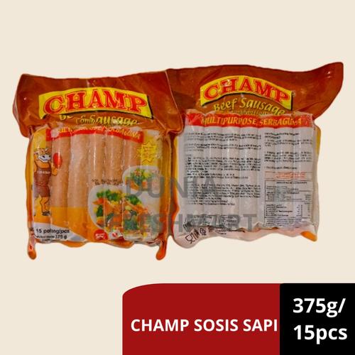 Jual Champ Sosis Sapi 375gram Beef Sausage - Jakarta Utara - Dunia ...